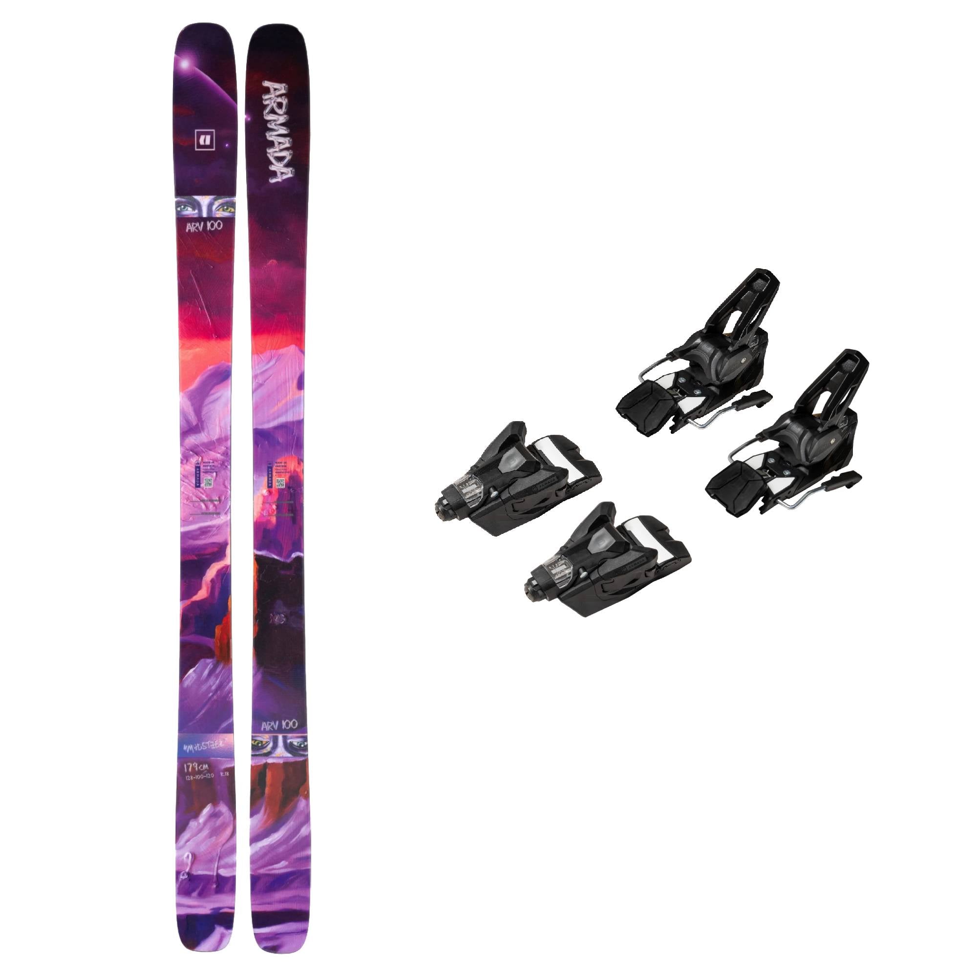 Armada ARV 100 Ski + Strive 14 GW Bindings 2026 Bundle – Skiis & Biikes