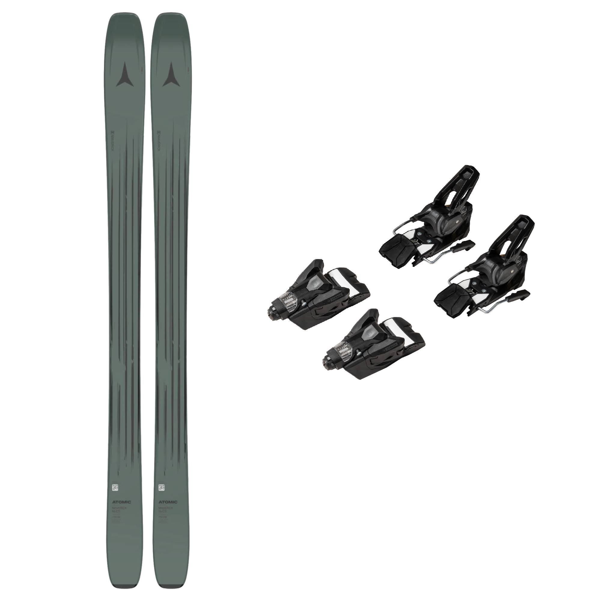 Atomic Maverick 96 CTI Ski and Armada Strive 14 GW Black Binding 2026 ...