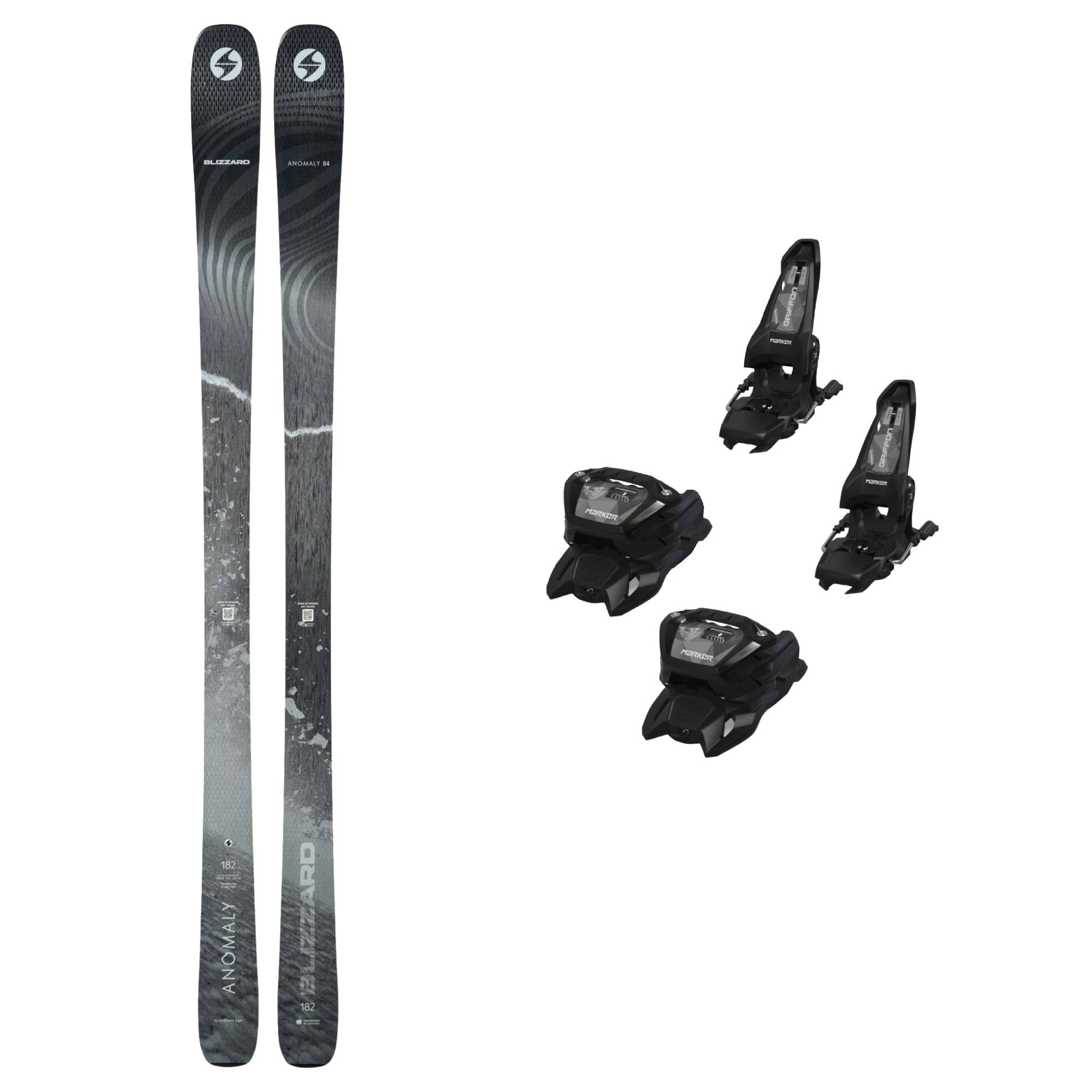 Blizzard Anomaly 84 Ski + Griffon 13 Bindings 2026 Bundle – Skiis & Biikes